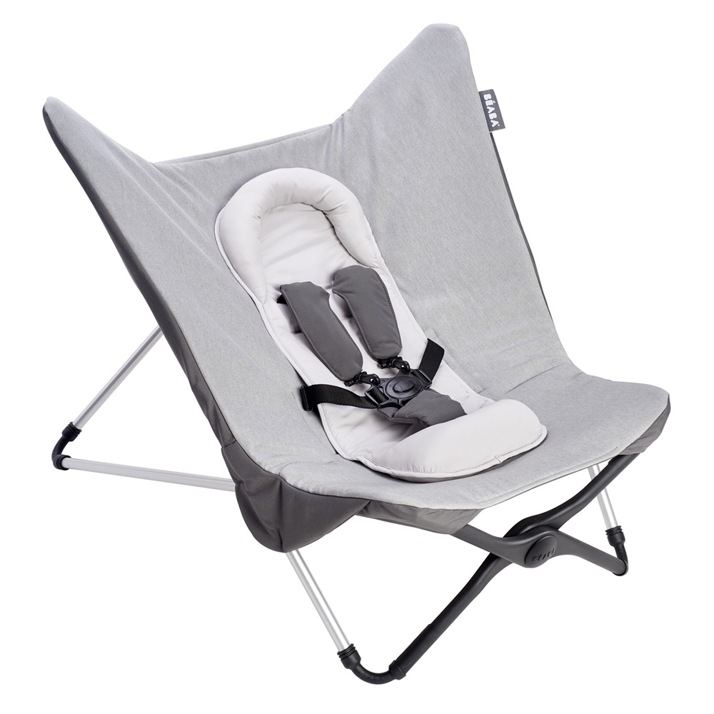Transat compact évolutif 2 heather grey de Beaba sur allobébé