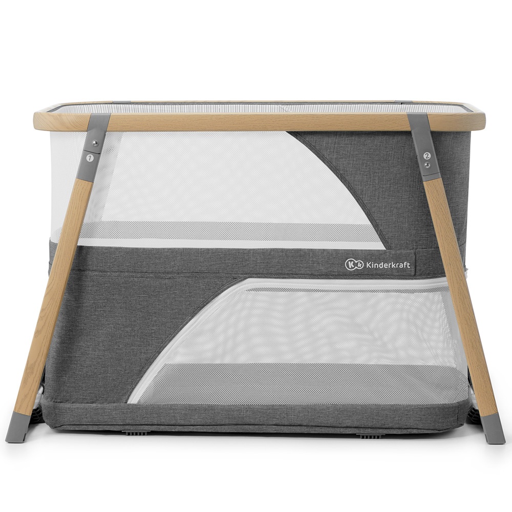 Lit bébé 4 en 1 sofi grey de Kinderkraft sur allobébé