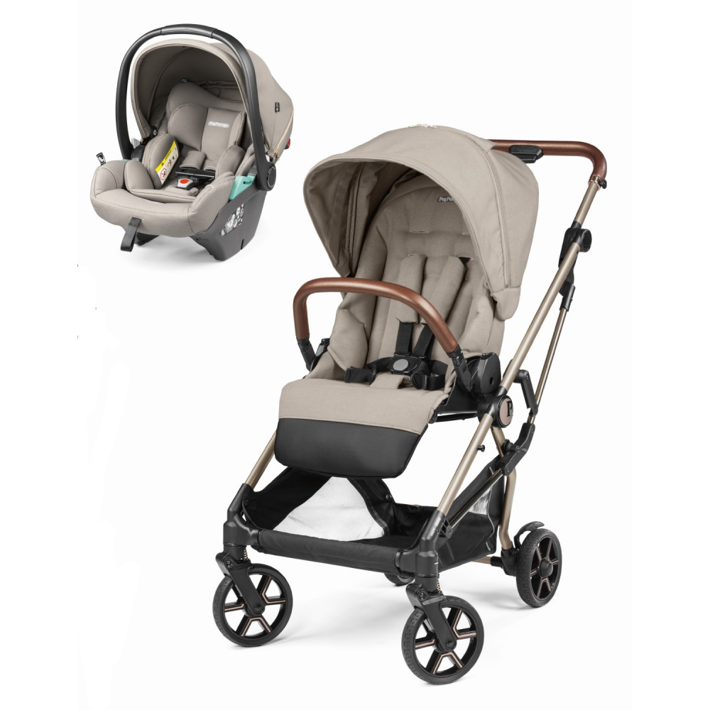 Poussette duo vivace + siège auto lounge astral de Peg perego sur allobébé
